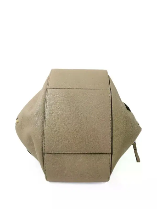 Loewe Hammock Leather Shoulder Bag - Neutrals