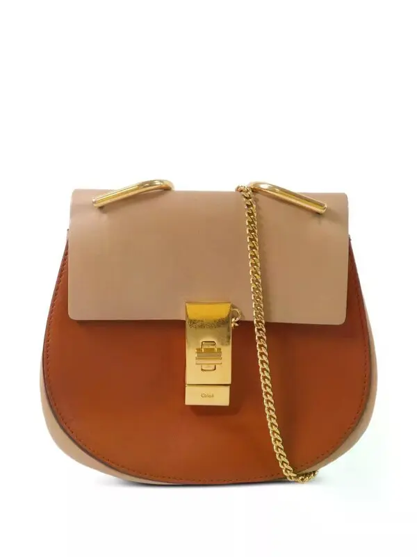 Chloé Drew Chain Shoulder Bag - Brown