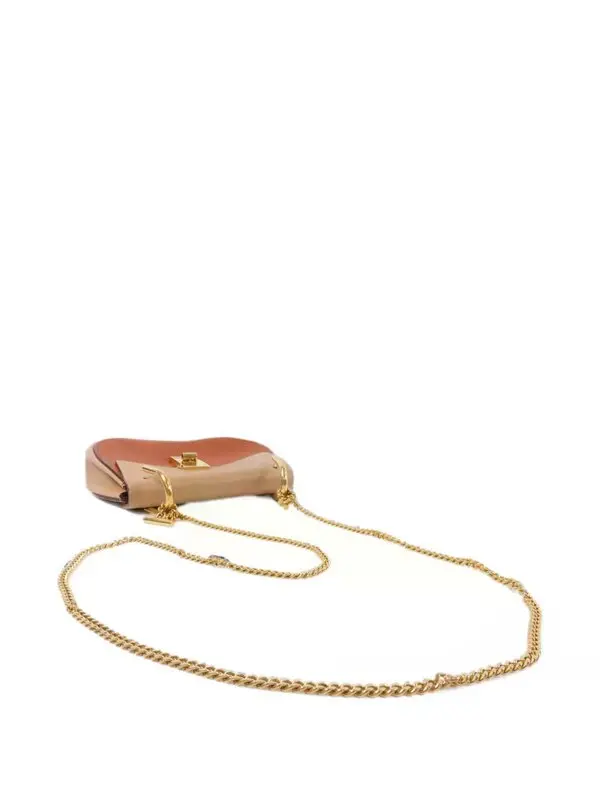 Chloé Drew Chain Shoulder Bag - Brown