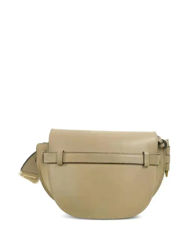 Loewe Mini Gate Knot-detail Shoulder Bag - Grey