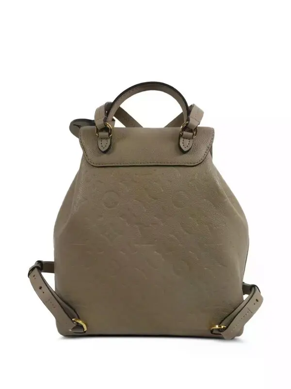 LOUIS VUITTON 2023 Pm Montsouris Monogram Empreinte Backpack - Neutrals