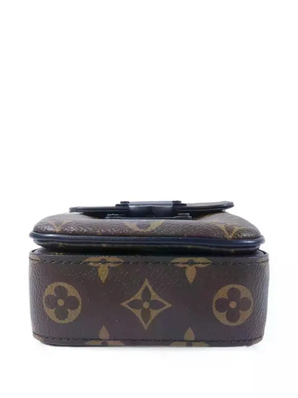 LOUIS VUITTON S-lock Monogram Macassar Messenger Bag
