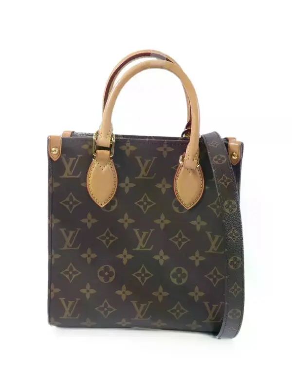 LOUIS VUITTON Bb Sac Plat Monogram Tote Bag