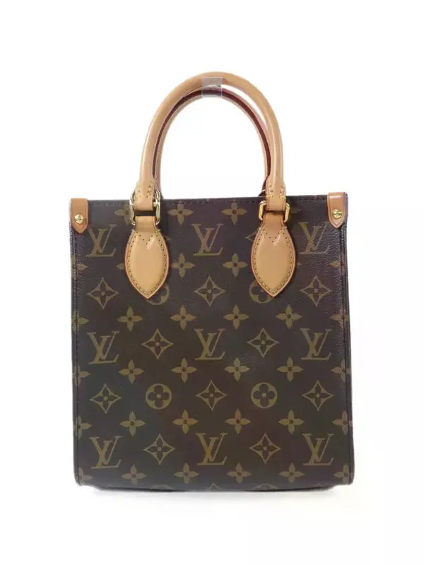 LOUIS VUITTON Bb Sac Plat Monogram Tote Bag
