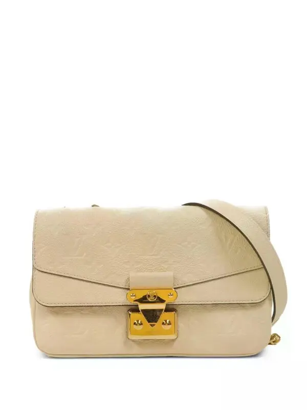 LOUIS VUITTON Marceau Monogram Empreinte Shoulder Bag - Neutrals