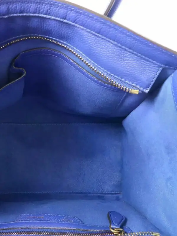 Celine Micro Luggage Tote Bag - Blue