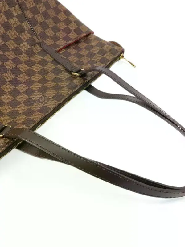 LOUIS VUITTON Damier Ebene Canvas Mm Totally Tote Bag