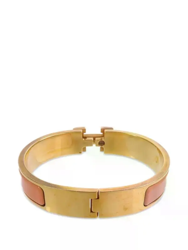Hermès Clic-h Enamel Bracelet