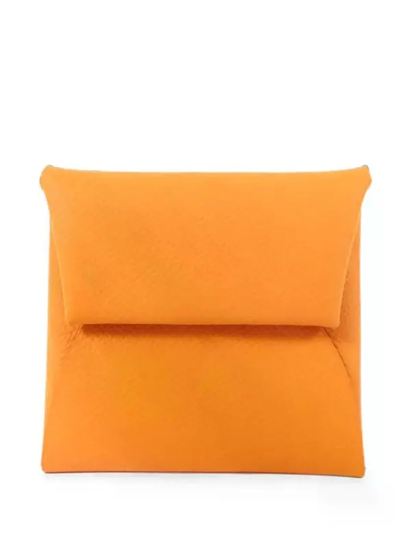 Hermès 2023 Bastia Epsom Coin Case - Orange