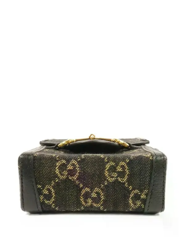 Gucci Mini Horsebit 1955 Gg Shoulder Bag