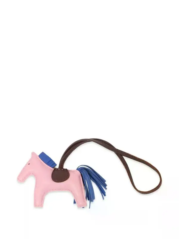 Hermès 2021 Rodeo Pm Horse Bag Charm - Pink