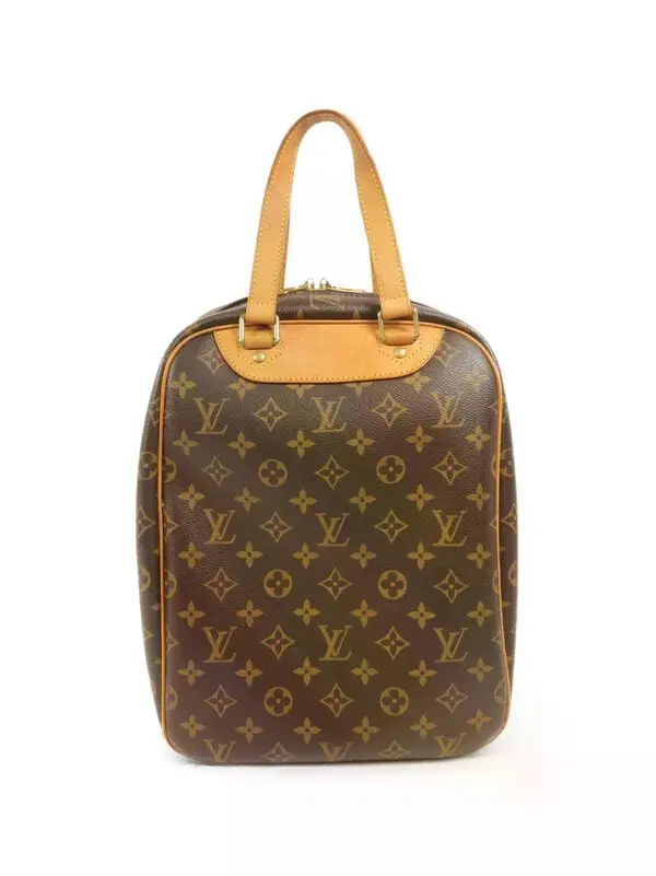 LOUIS VUITTON Monogram Excursion Satchel Bag - Brown