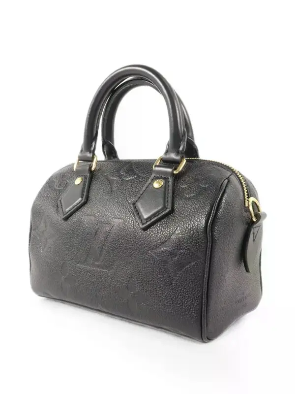 LOUIS VUITTON Empreinte Speedy Bandouliere 20 Monogram Mini Bag