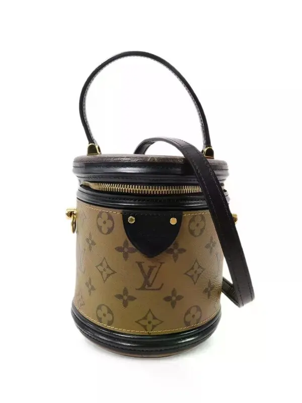LOUIS VUITTON Monogram Reverse Cannes Shoulder Bag - Brown