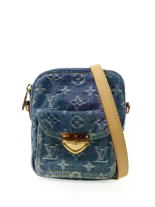 LOUIS VUITTON Monogram Denim Fairfax Mini Bag