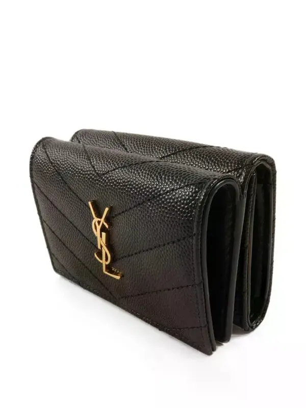 Saint Laurent Origami Cassandre-matelassé Wallet