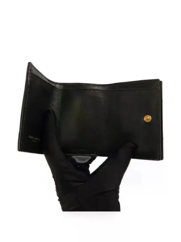 Saint Laurent Origami Cassandre-matelassé Wallet