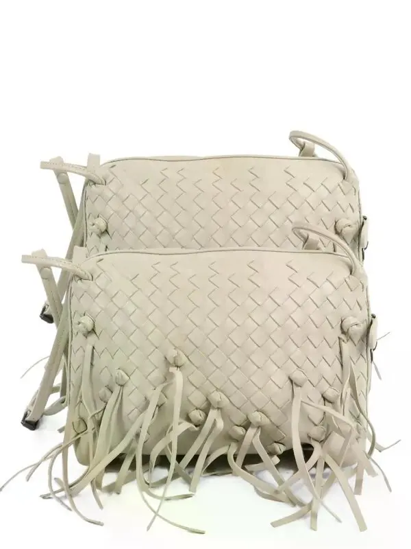 Bottega Veneta Intrecciato Nodini Shoulder Bag - Neutrals