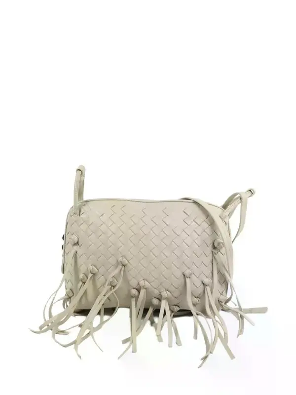 Bottega Veneta Intrecciato Nodini Shoulder Bag - Neutrals