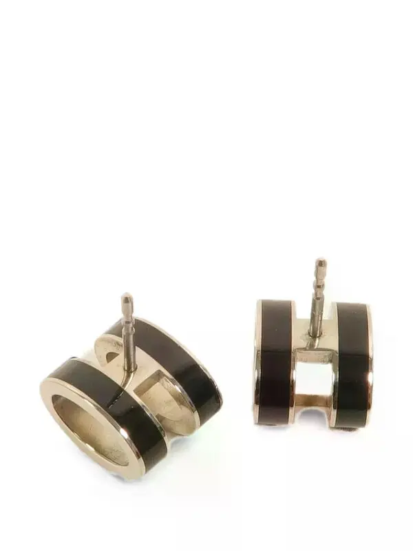Hermès Pop H Enamel Earrings