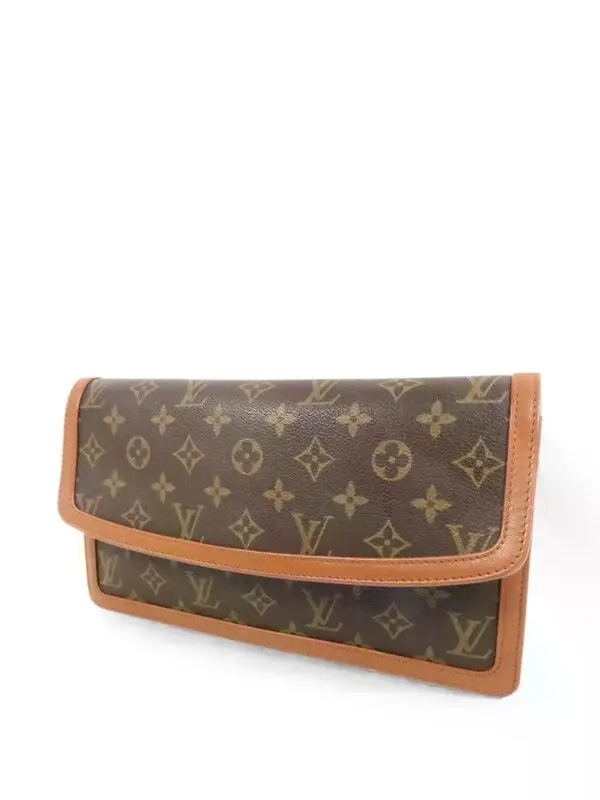 LOUIS VUITTON Monogram Canvas Clutch Bag