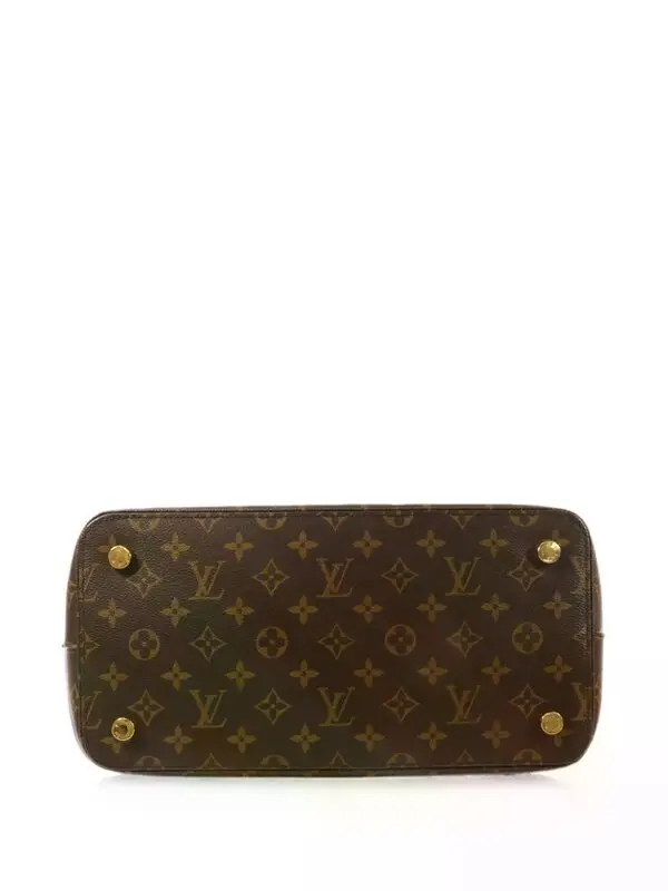 LOUIS VUITTON Monogram Lockit Mm Tote Bag