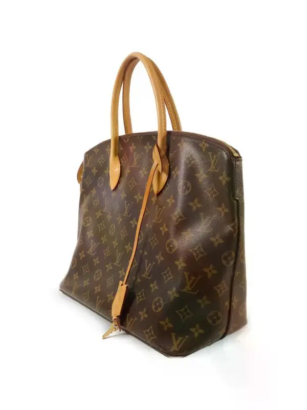 LOUIS VUITTON Monogram Lockit Mm Tote Bag