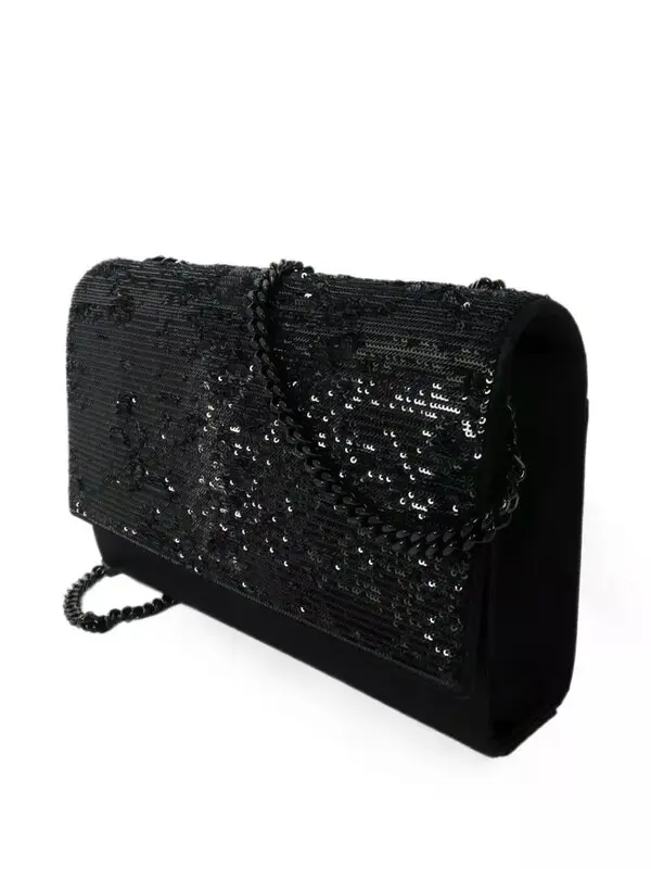 Saint Laurent Sequin-embellished Shoulder Bag