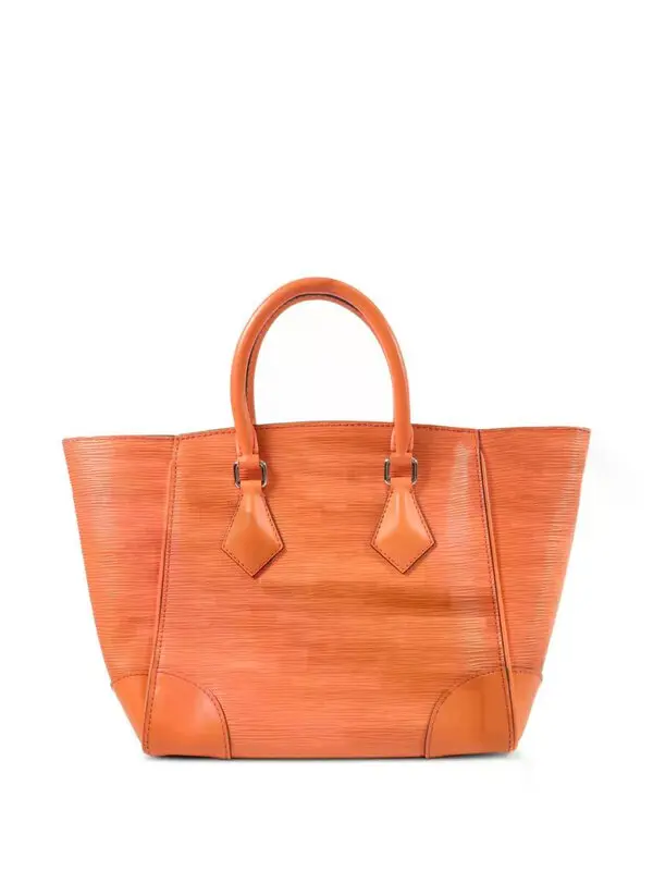 LOUIS VUITTON Epi Leather Tote Bag - Orange