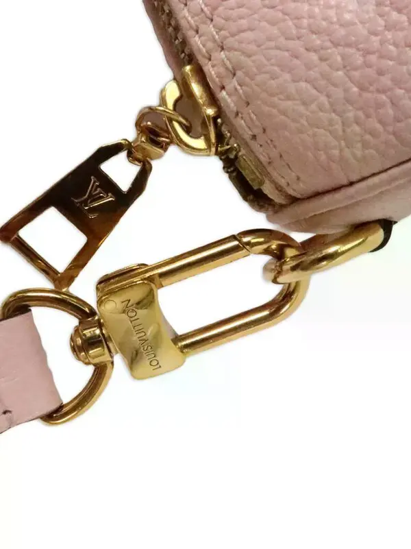 LOUIS VUITTON Monogram Empreinte Papillon Bb Shoulder Bag - Pink