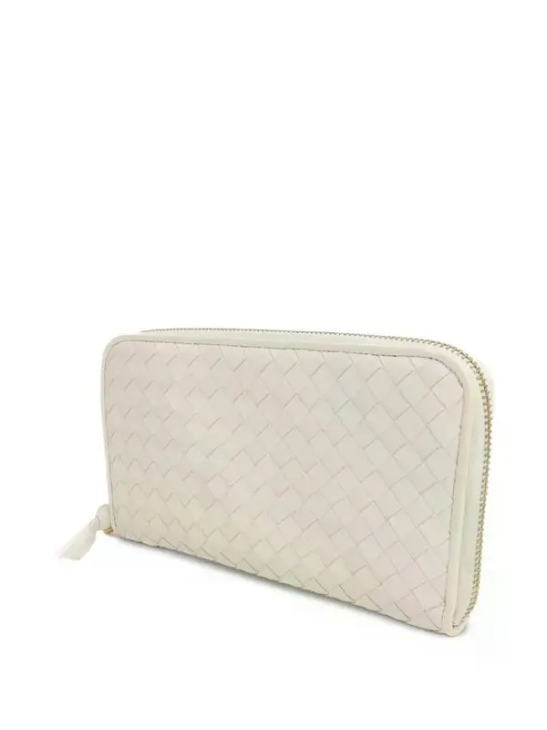 Bottega Veneta Intrecciato Zip-around Wallet
