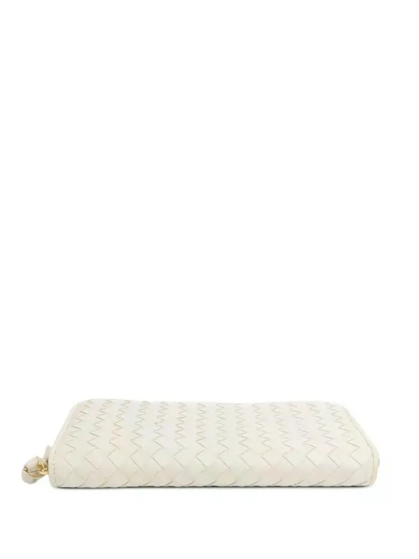 Bottega Veneta Intrecciato Zip-around Wallet