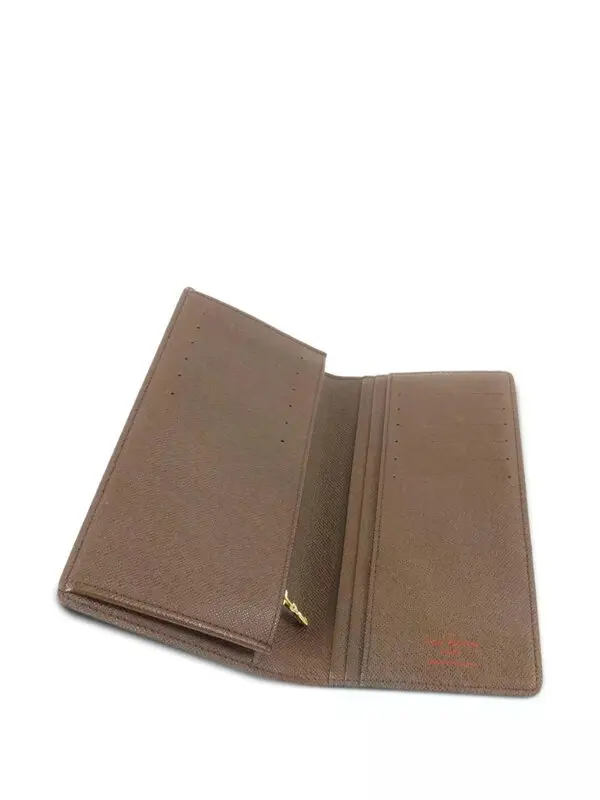 LOUIS VUITTON Damier Portefeuille Brazza Long Wallet
