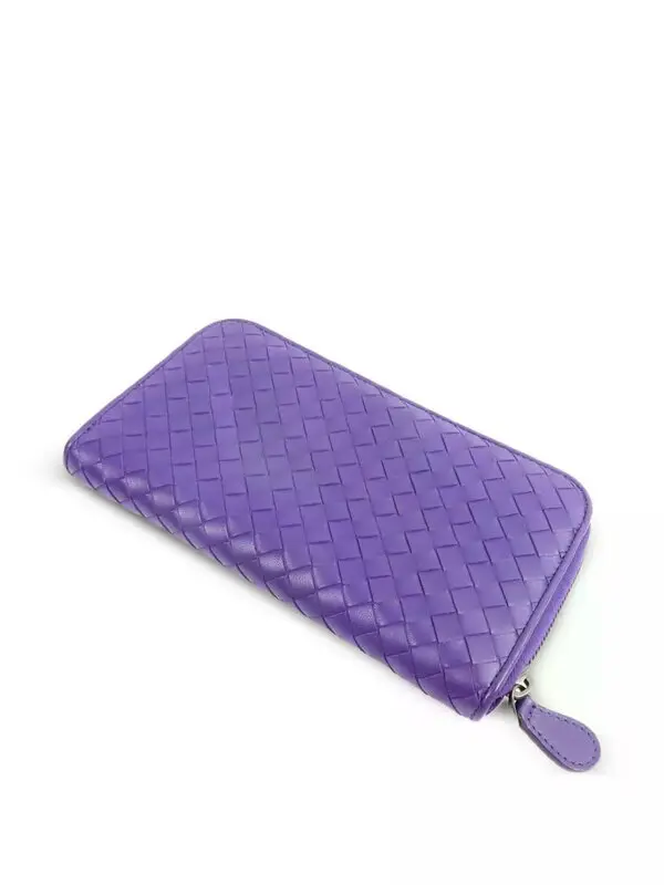Bottega Veneta Intrecciato Zip-around Wallet