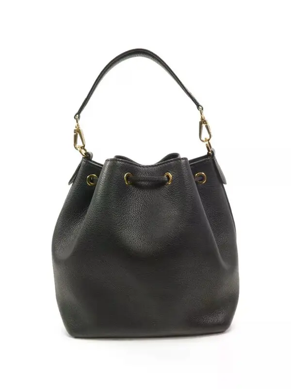 LOUIS VUITTON Lockme Bucket Bag - Black