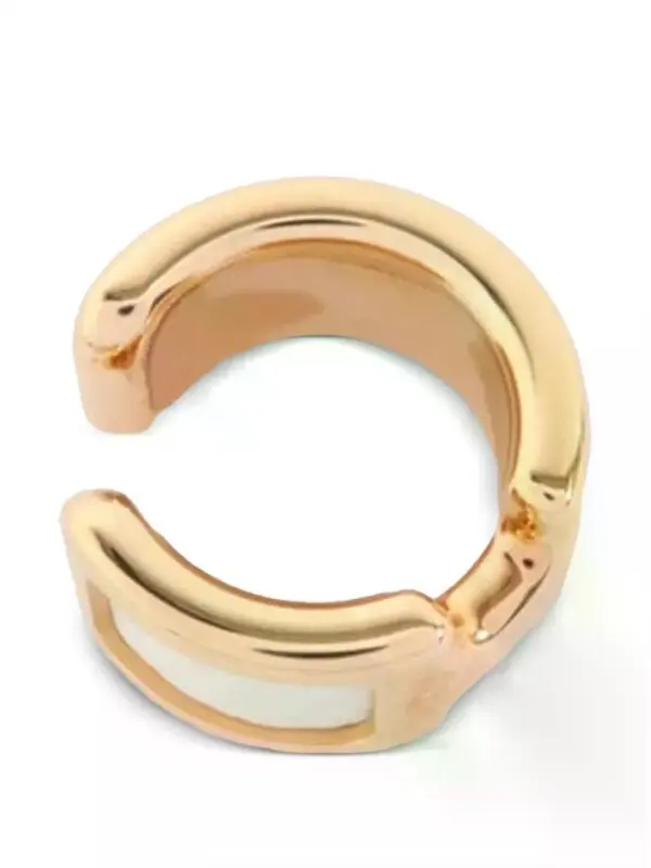 Hermès Olympe Epsom-leather Ear Cuff - Gold