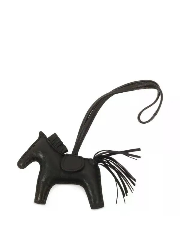 Hermès Pm Rodeo Bag Charm - Black
