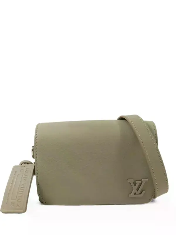 LOUIS VUITTON Logo Flap Mini Shoulder Bag