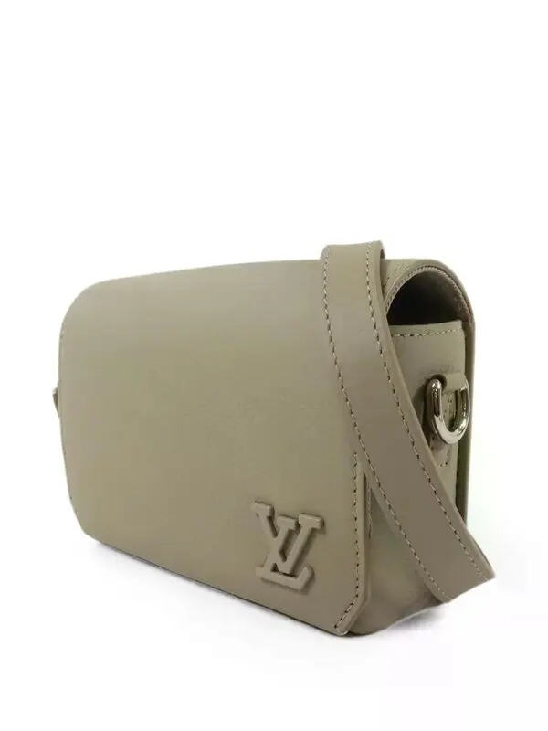LOUIS VUITTON Logo Flap Mini Shoulder Bag