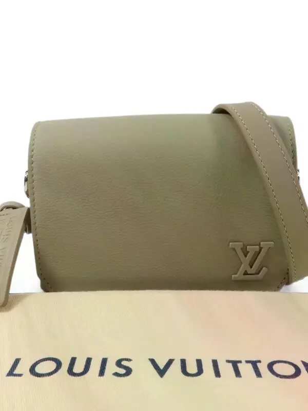 LOUIS VUITTON Logo Flap Mini Shoulder Bag