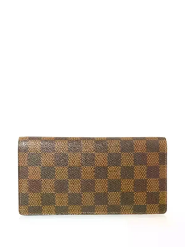 LOUIS VUITTON Damier Ebene Portefeuille Long Wallet