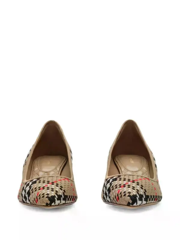 Burberry Check Dame Pumps