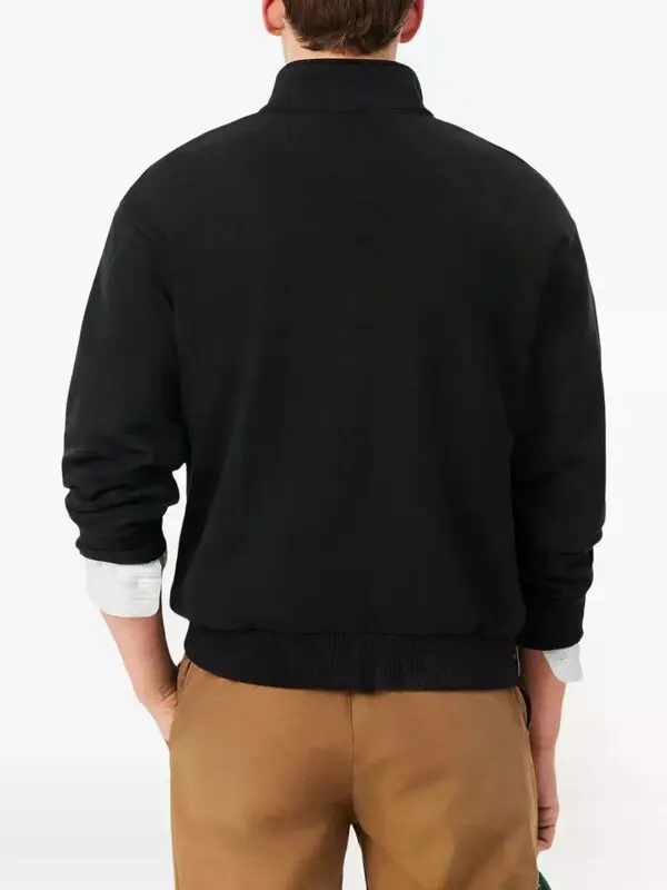 Lacoste Half-zip Logo-patch Sweater