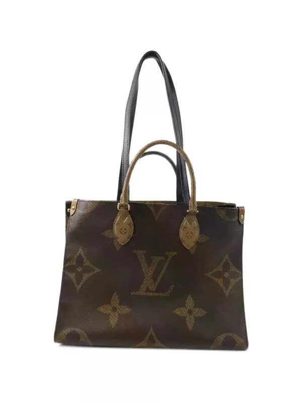 LOUIS VUITTON Monogram Giant Tote Bag - Brown