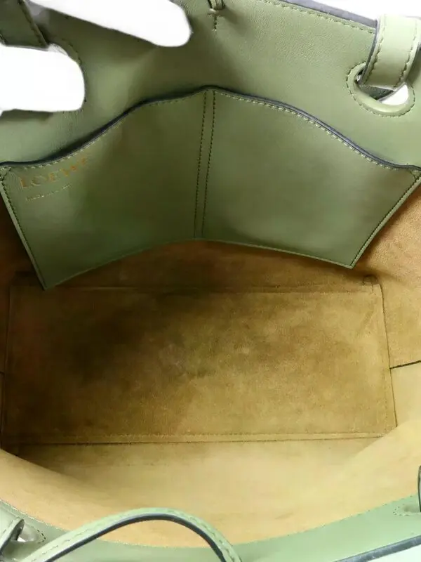 Loewe Anagram Leather Tote Bag
