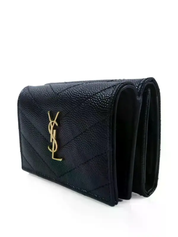 Saint Laurent Cassandre Quilted Wallet