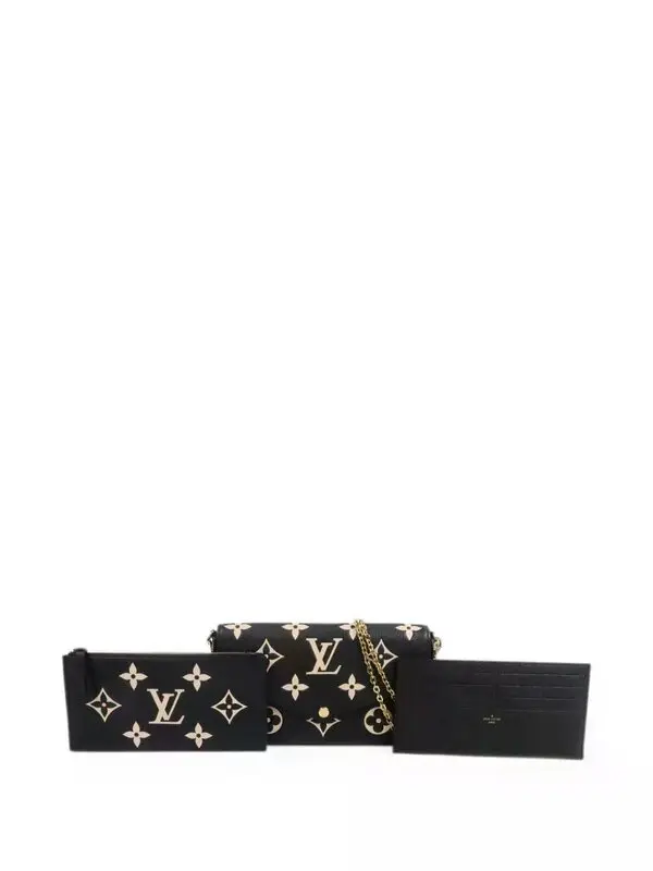 LOUIS VUITTON Monogram Empreinte Felicie Pochette Shoulder Bag