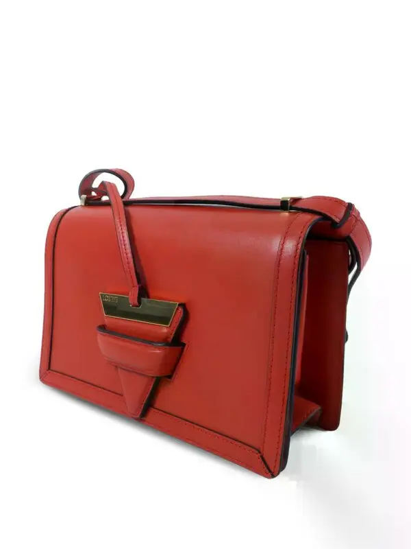 Loewe Barcelona Foldover Top Shoulder Bag