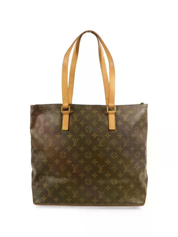 LOUIS VUITTON Monogram Cabas Alto Tote Bag - Brown