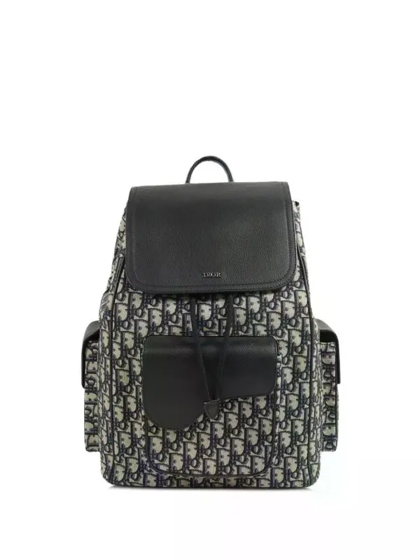 Dior Saddle Oblique Backpack - Blue
